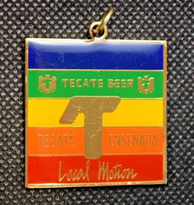 Tecate Ensenada Beer Local Motion Keychain Findings | eBay