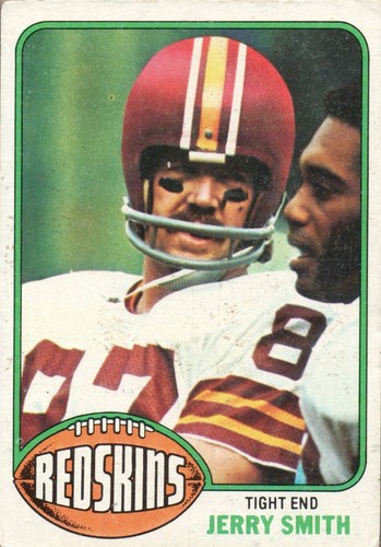 1976 Topps #12 Jerry Smith Washington Redskins FREE SHIP | eBay
