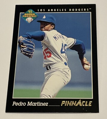 1993 Pinnacle Rookie Prospect 259 Pedro Martinez Los Angeles Dodgers ...