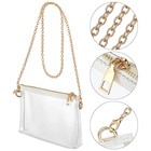 Clear PVC Shoulder Bag Transparent For Women Crossbody Tote Bag ...