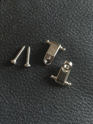 USA Seller~4pcs Silver Guitar String Trees Roller fits Fender Squier ...