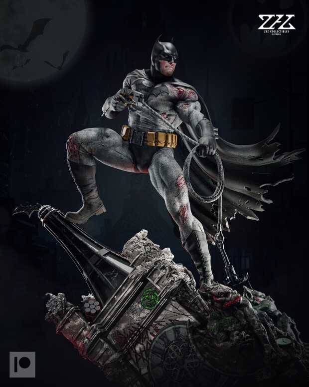 Batman resin scale model kit unpainted 3d print | eBay