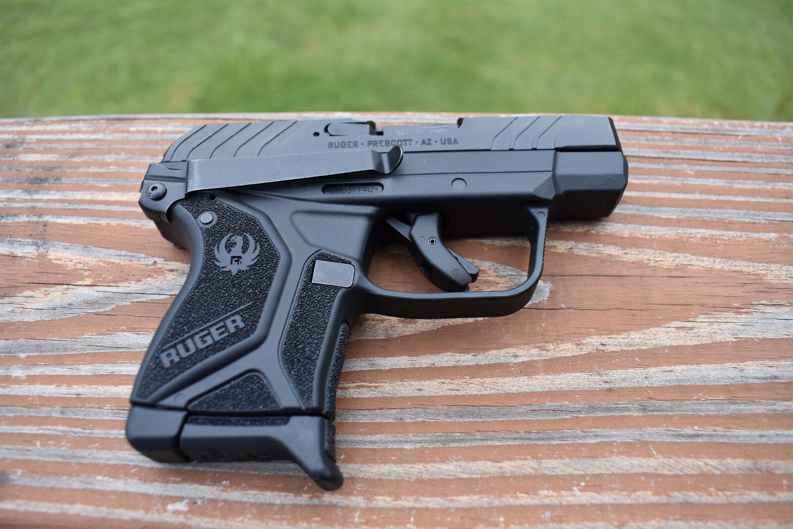 Clipdraw Belt Clip for Ruger LCP 2 II 380 IWB OWB Black - Right Mount ...