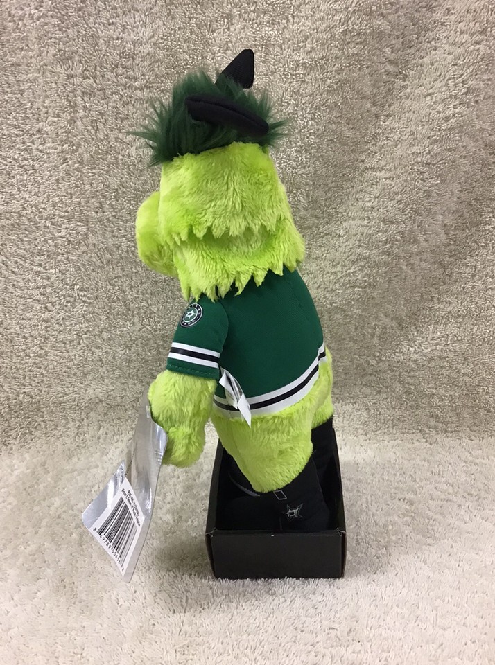 Hockey NHL Dallas Stars Mascot Victor E. Green Stuffed Plush 10” Brand ...