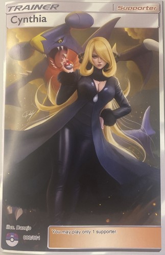 Cynthia Pokemon Cosplay - Danejo Danejoart - Risqué Comic book Cover | eBay