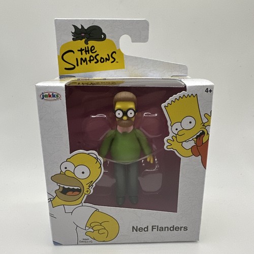 The Simpsons Ned Flanders Wave 1 Scaled Figure Brand New In Box Jakks ...