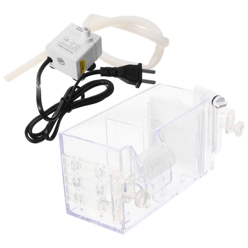 Aquarium Filter Box Fish Tank Accessories Water Purifier Filtration ...