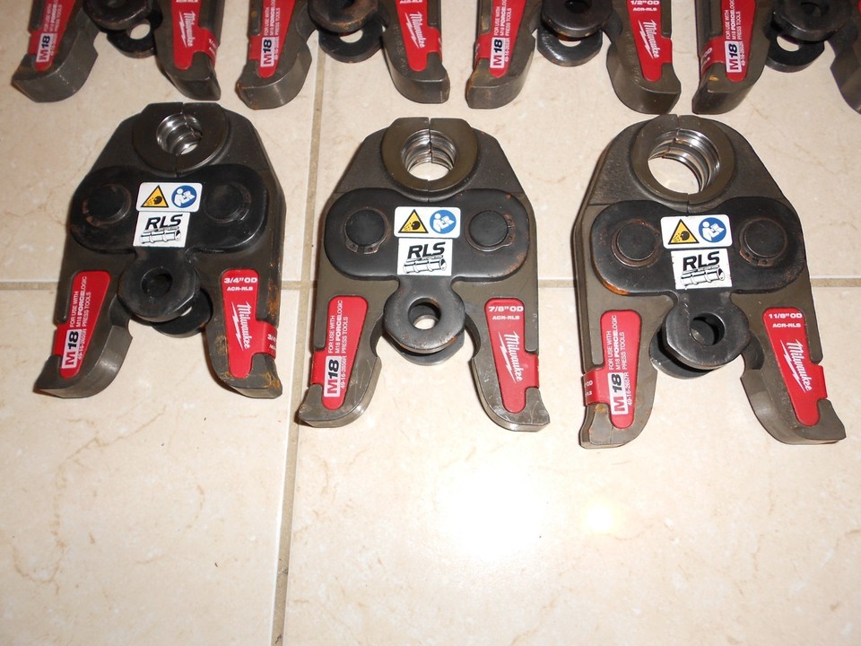 MILWAUKEE 49-16-2662R M18 FORCE LOGIC RLS ACR PROPRESS JAW KIT HVAC ...