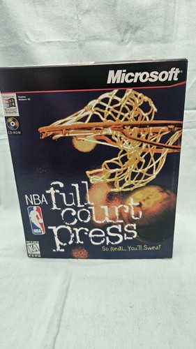 Microsoft NBA Full Court Press PC Games - Complete in Box | eBay