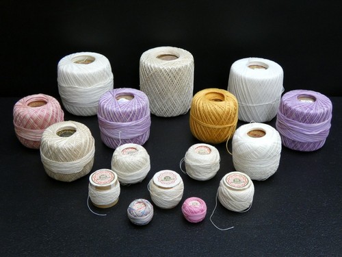 Vintage Clarks Big Ball Mercerized Cotton Boilfast Crochet Thread Lot ...