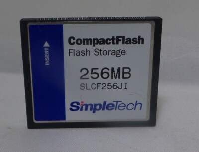 SimpleTech 256MB Compact Flash Card (SLCF256JI) | eBay