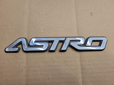 Chevy OEM 1996-2005 Astro Van Rear Emblem Badge Logo Nameplate Name ...