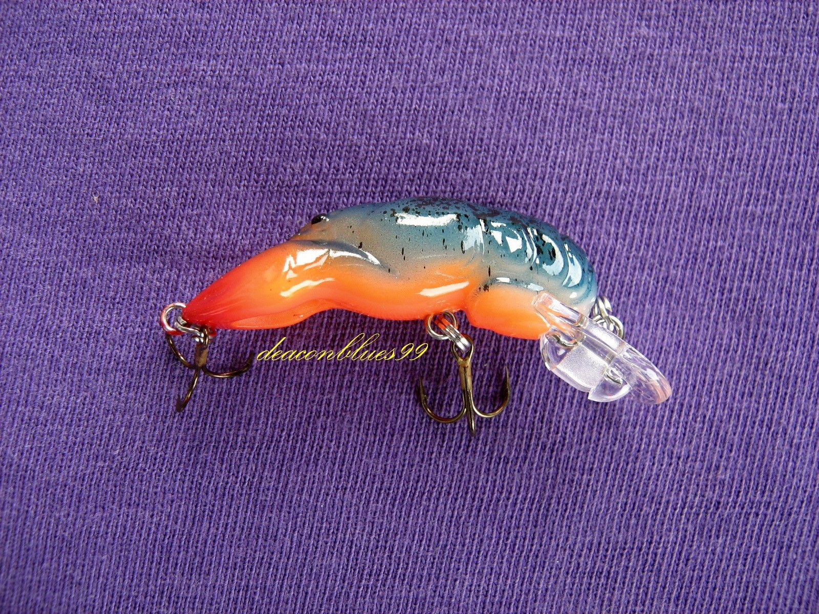 Rebel F77 Teeny Wee Crawfish 1/10 oz 1.5" long - CREEK CRAW Orange ...