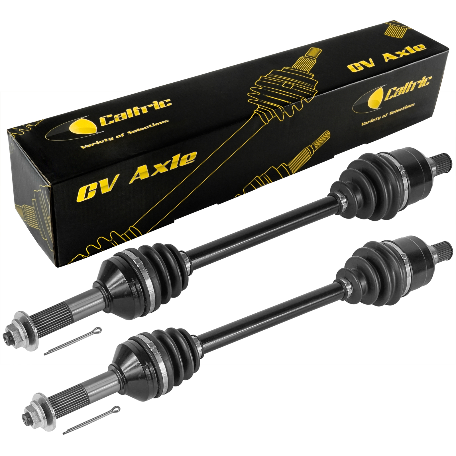 Caltric Rear Left & Right CV Axles For Kawasaki Teryx 800 KRF800 2014 ...