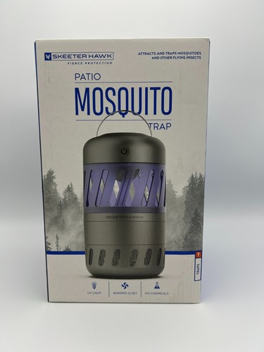 Skeeter Hawk Patio Mosquito Flying Insect Trap LED UV Small Whisper ...
