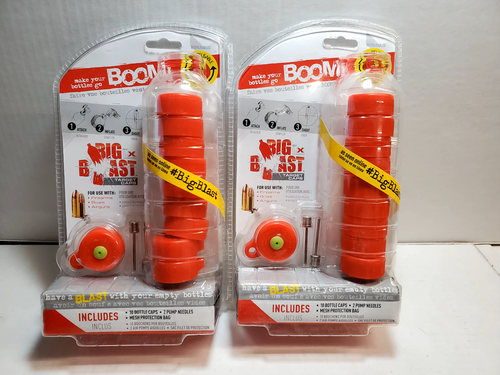 Umarex Big Blast Plastic Bottle Top Cap Targets with 10 Reusable Caps ...