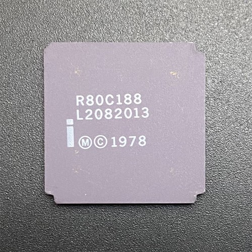 Intel R80C188 CPU Ceramic LCC68 8MHz CMOS 186 16Bit x86 Processor ...