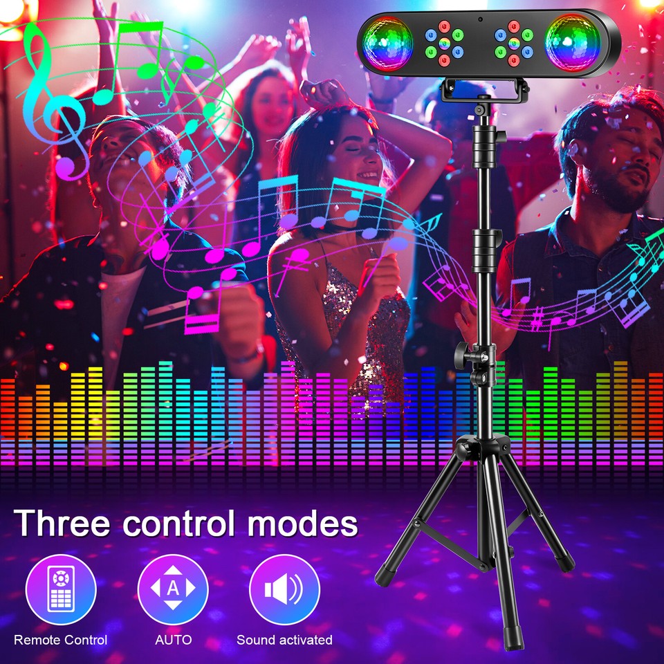 4pcs LED Party Bar Light DJ Light with Stand Magic Ball Stage Effect ...