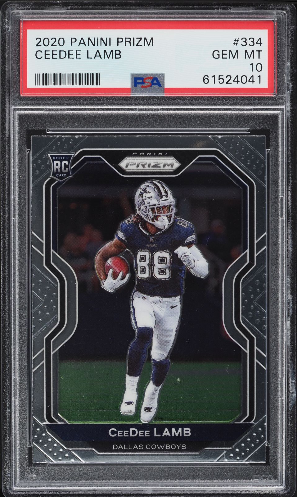 2020 PANINI PRIZM CEEDEE LAMB #334 PSA 10 | eBay