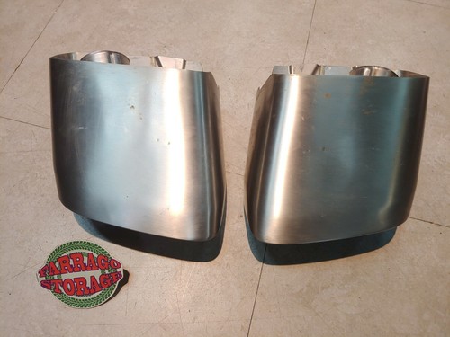 Porsche Macan Genuine Tailpipe Extension Tips LH RH Pair 95B253681 ...