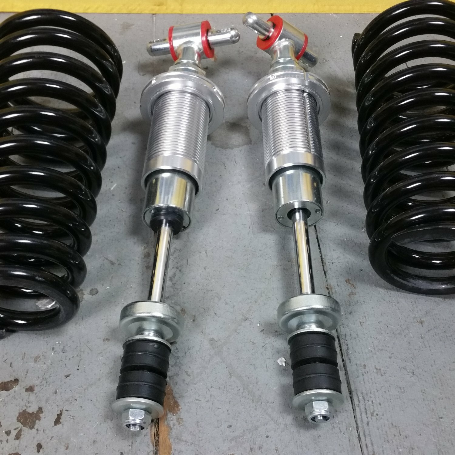 Front Coil Over Shocks 1970-81 Camaro Firebird 500lbs SBC Spring OE ...