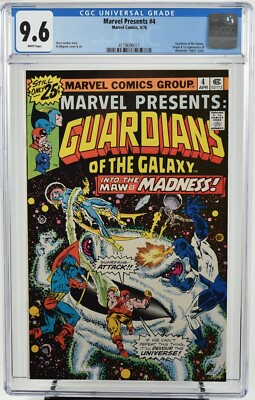 Marvel Presents #4 CGC 9.6 (1976) Origin & First Appearance Nikki ...