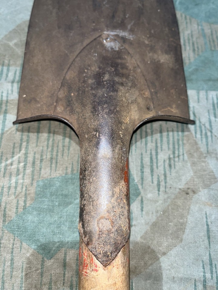 WW2 German Original Luftschutz Uniform Shovel Entrenching Tool Iron ...