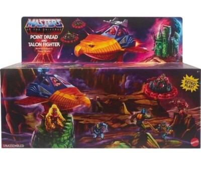 Masters of the Universe Origins MOTU Point Dread and Talon Fighter New ...