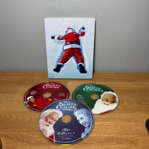 The Santa Clause 1 2 3 Movie Collection Trilogy (Blu-ray Discs 2019 ...