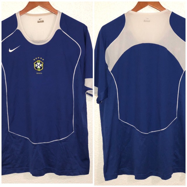 Nike Total 90 Brasil Vintage Soccer Jersey Mens (L) | eBay