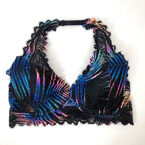 Victoria's Secret PINK Women's Bra Size M (C80) Lace Halter Push Up ...