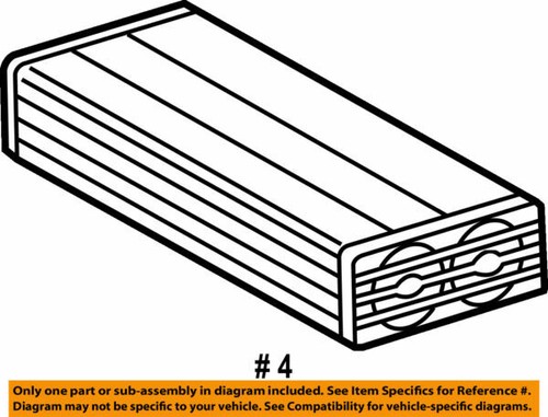 86280-0W360 Toyota Amplifier assy, stereo component 862800W360, New ...