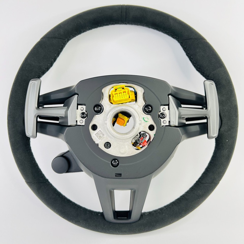 OE Porsche GT 911 992 Panamera Cayenne ALCANTARA RACE-TEX STEERING ...