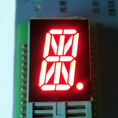 Red LED Display Common Anode/cathode 0.8" 1 Digital 16 Segments 27 ...