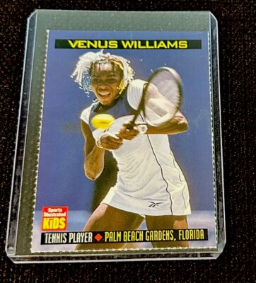 VENUS WILLIAMS ROOKIE 1998 SI FOR KIDS SPORTS ILLUSTRATED RARE WTA USA ...