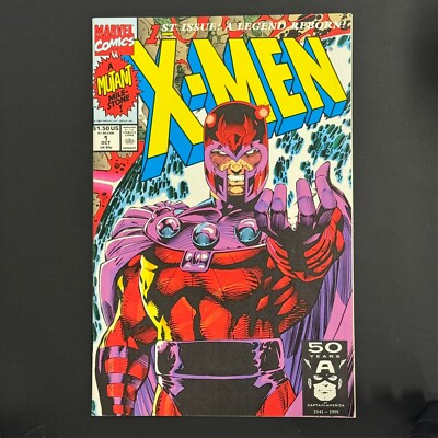 1991 Marvel Comics ~ X-Men: A Legend Reborn! A MUTANT Milestone! Oct #1 ...