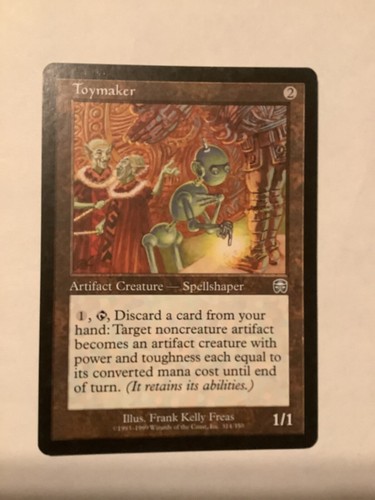 MTG Toymaker Mercadian Masques Magic the Gathering | eBay