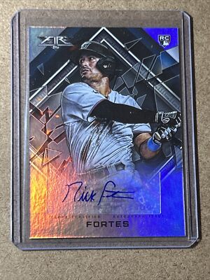 Nick Fortes RC - 2022 Topps Fire AUTO #FA-NF - Rookie Autograph - Miami ...