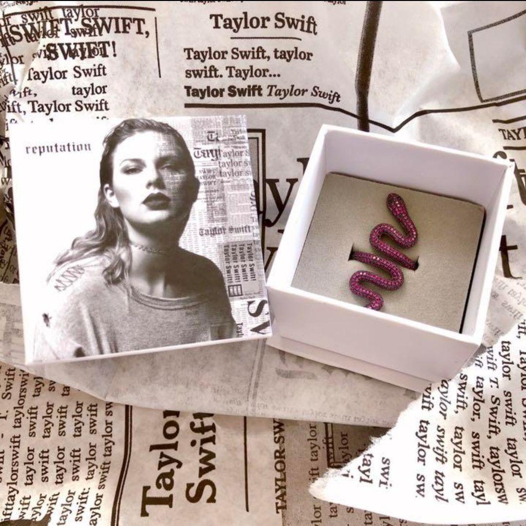 Taylor Swift Reputation Official Snake Ring Purple Corundum Crystals | eBay