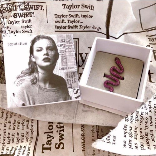 Taylor Swift Reputation Official Snake Ring Purple Corundum Crystals | eBay
