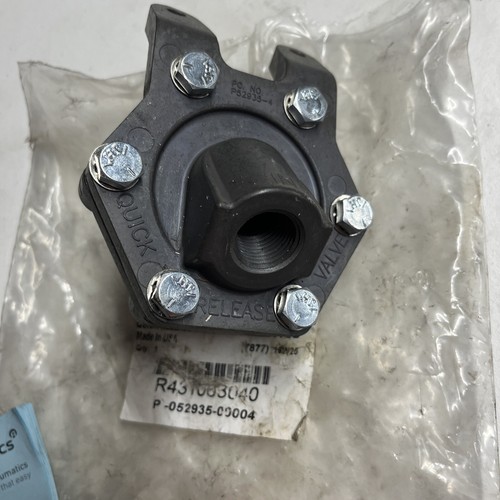 AVENTICS REXROTH P52935-4 R431003040 QUICK RELEASE EXHAUST VALVE 1/2" # ...