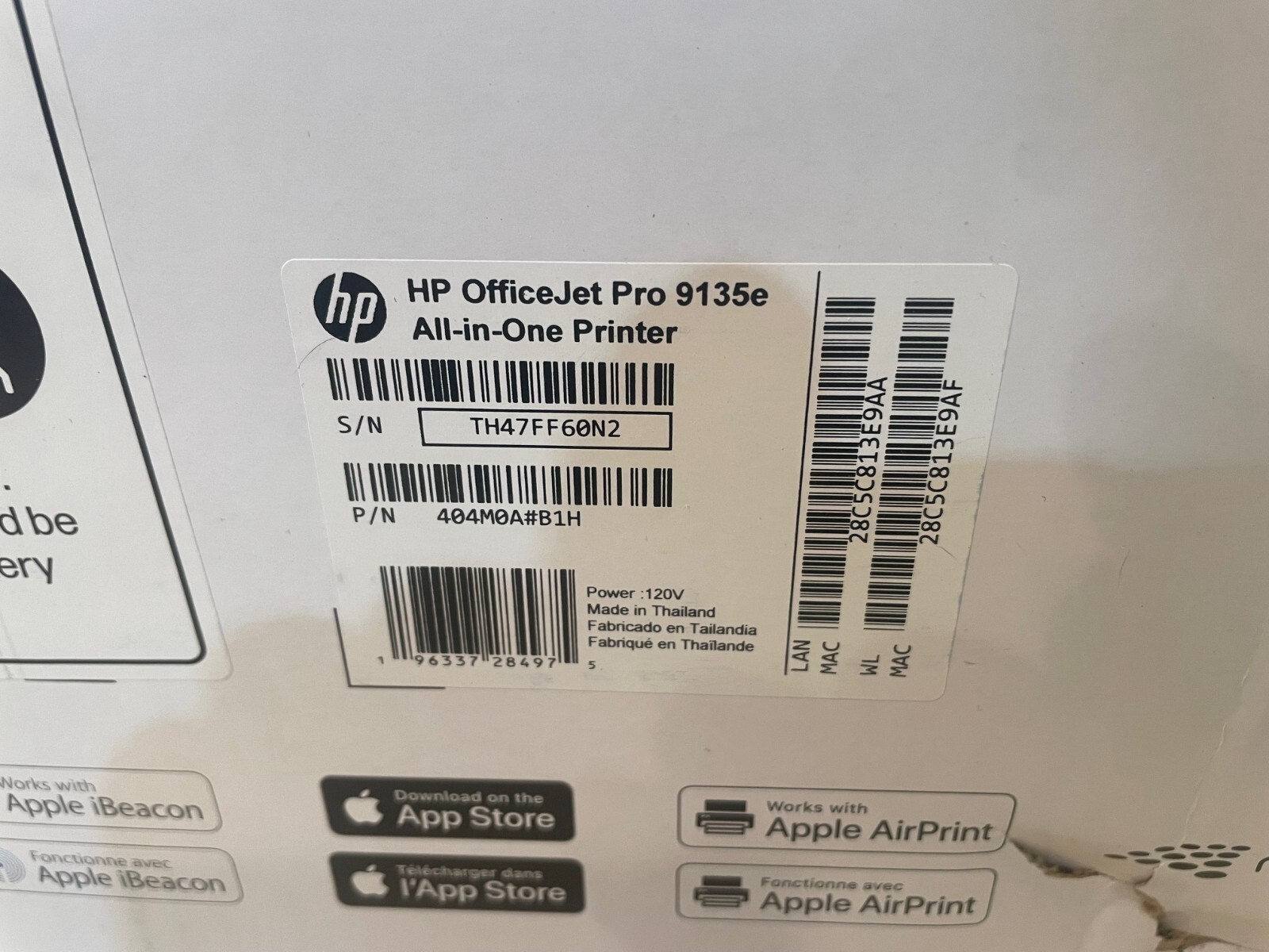 HP officejet pro 9135e all-in-one printer | eBay