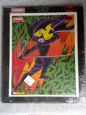 Playskool Puzzle Sealed Vtg New Batman Batgirl 1997 DC Comics 528-01 ...