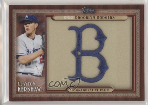 2011 Topps Blaster Box Throwback Manufactured Series 1 Clayton Kershaw ...