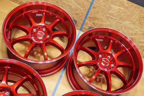 J1225 Popular Work Emotion D9R Pcd114.3 8.5J 38 9.5J Red Deep Rim | eBay
