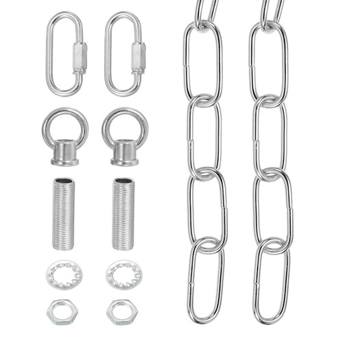 1 Set Lighting Chain Link 15 Feet Metal Chandelier Chain Fixture ...