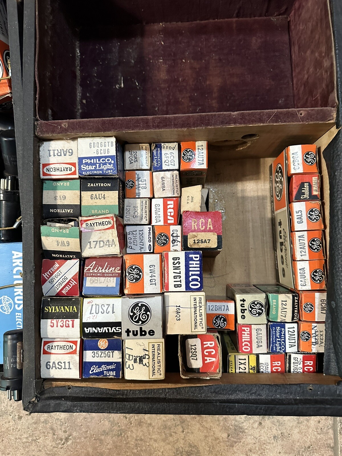 Lot TV radio ham radio amplifier guitar vacuum tubes – NMATH