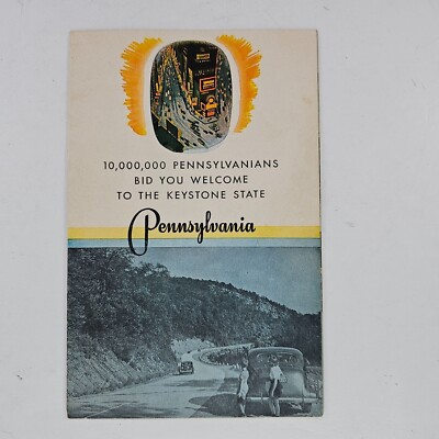 Vintage Pennsylvania Brochure Pennsylvanians Bid You Welcome To ...