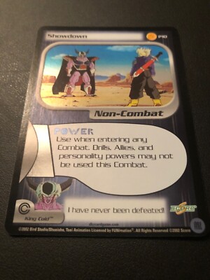 DRAGON BALL Z CCG SHOWDOWN P10 TRUNKS REFORGE PROMO!! | eBay