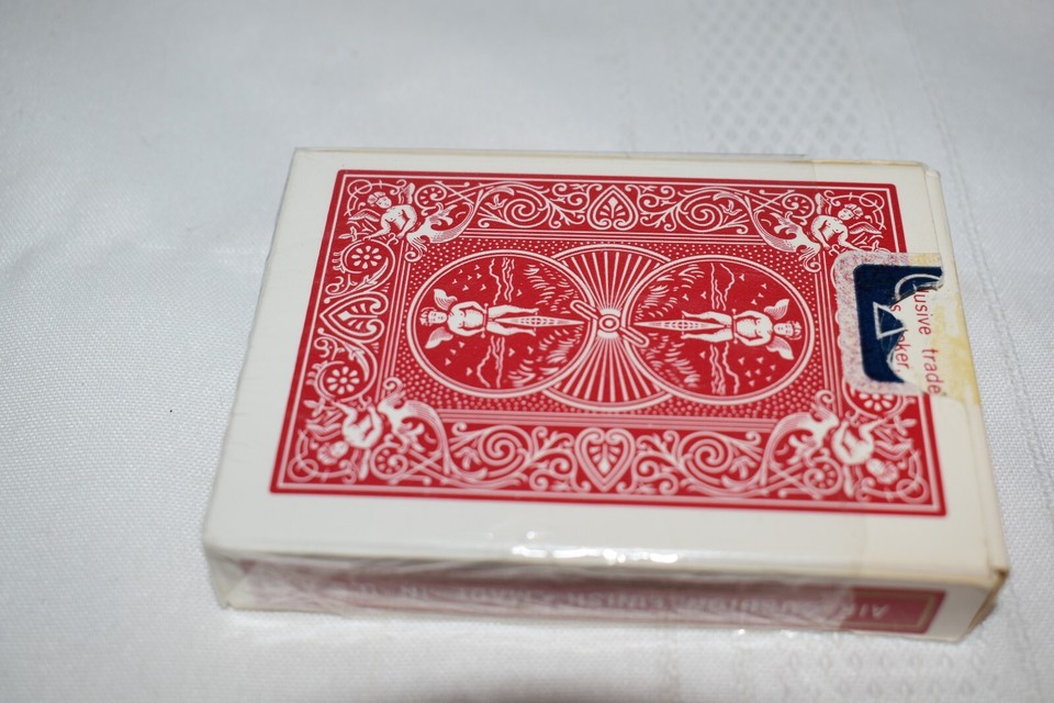 Bicycle Poker 808 Red Rider Back Playing Cards Deck Magic | eBay